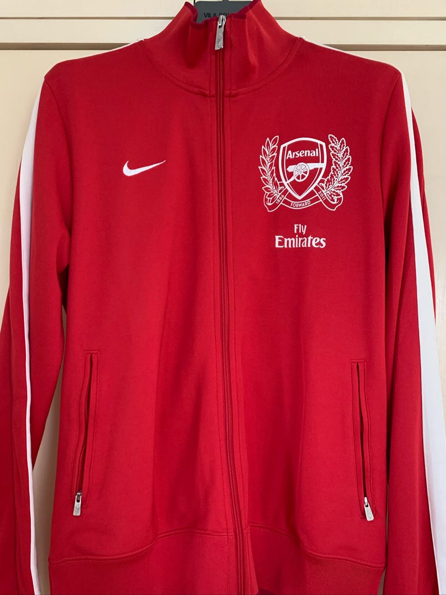 Jaqueta Nike Arsenal Vermelha | Casaco Masculino Nike Usado 40857676 ...