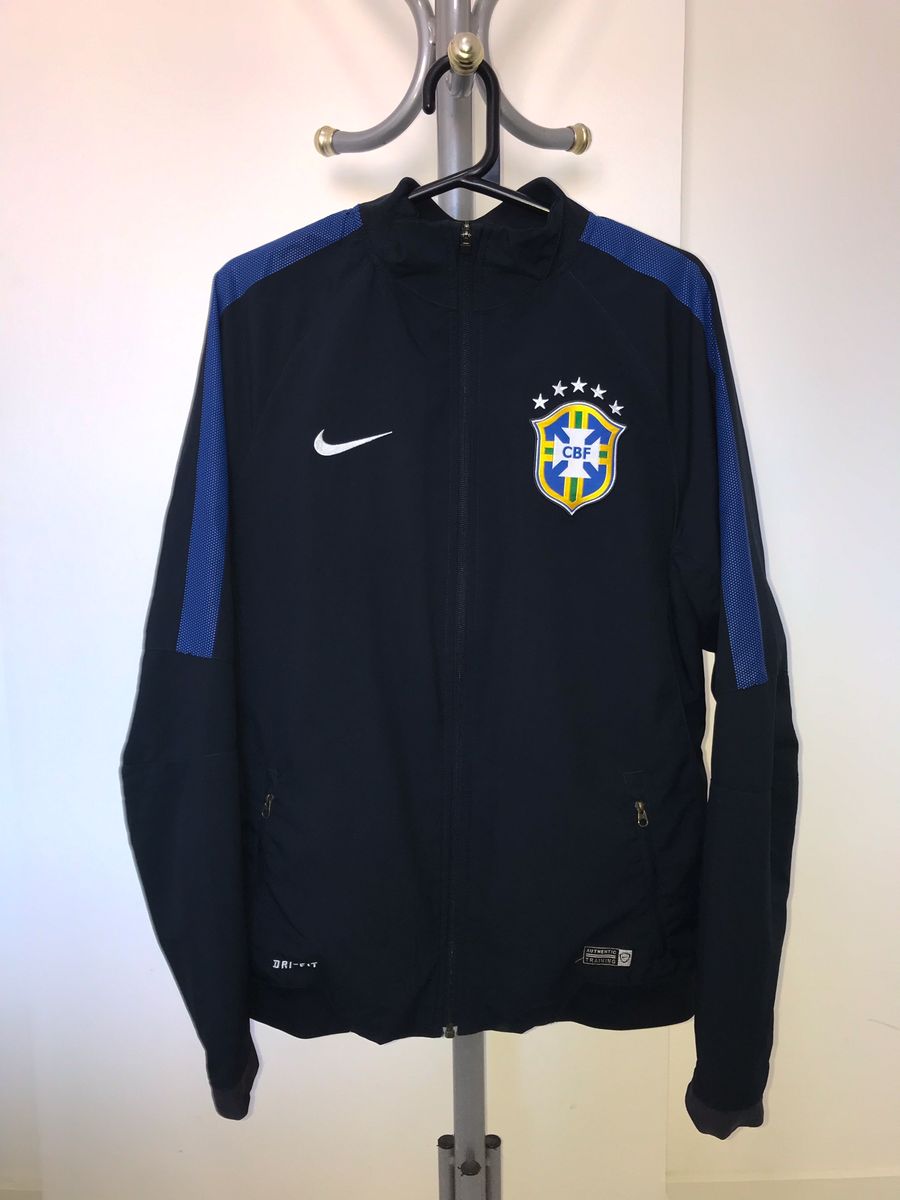 Jaqueta Nike Training Cbf Brasil Seleção Brasileira | Casaco Masculino ...