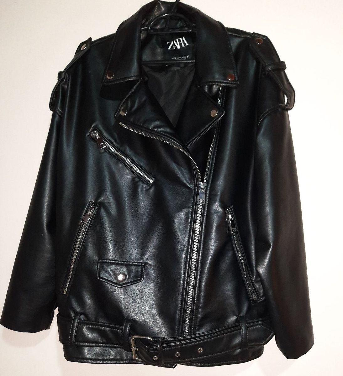Jaqueta Pu Zara | Casaco Feminino Zara Usado 117138840 | enjoei