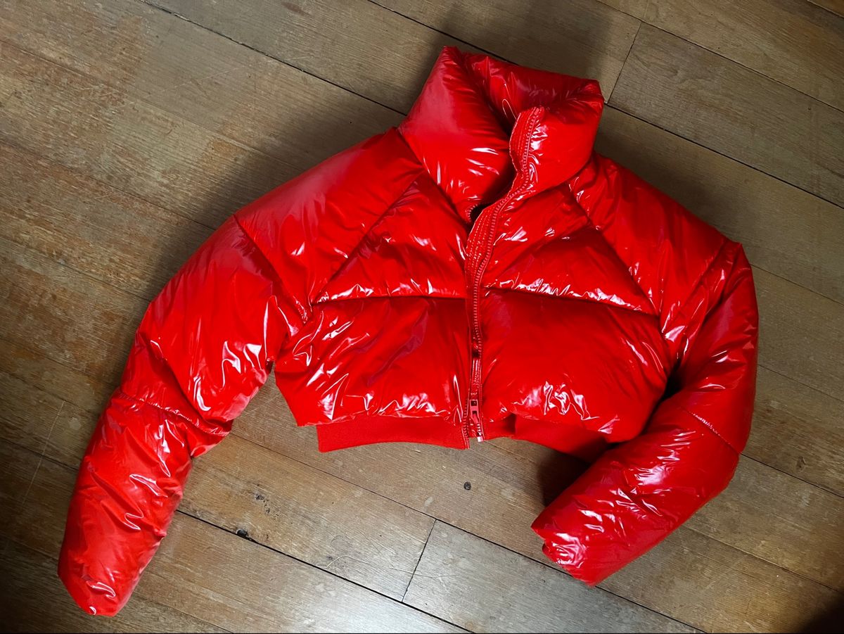 Jaqueta Puffen Zara Usada 2 Vezes | Casaco Feminino Zara Usado 82873961 ...