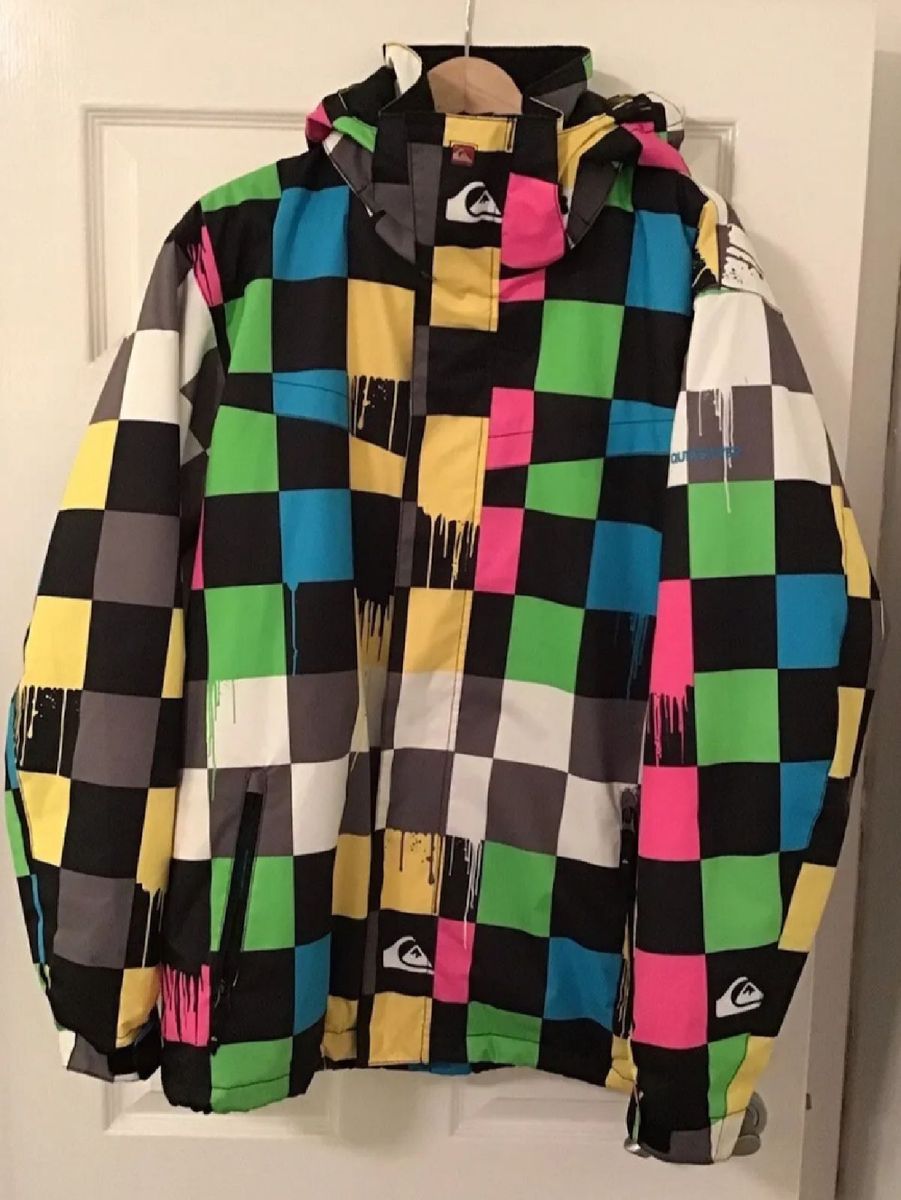 Jaqueta Quiksilver Art Color | Casaco Feminino Quiksilver Usado ...