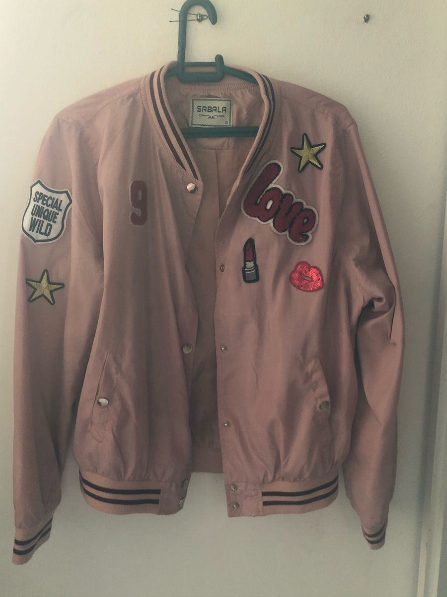 Jaqueta Rosa | Casaco Feminino Sabala Usado 48545384 | enjoei