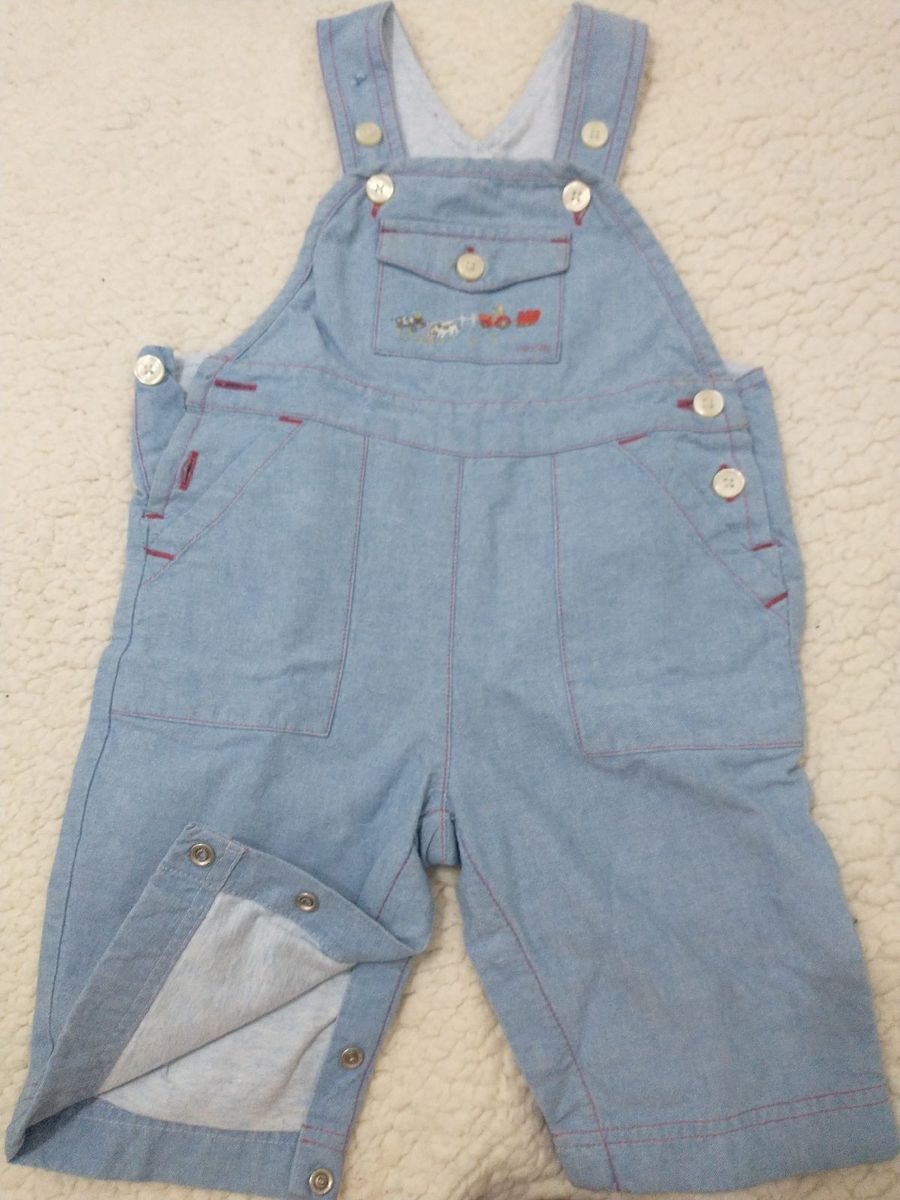 Jardineira Gap 3 6 Meses Original | Roupa Infantil para Bebê Gap Usado 82442181 | enjoei