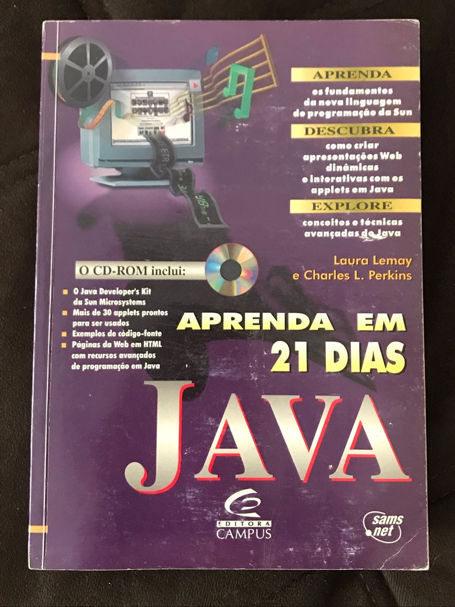 Java Aprenda em 21 Dias | Livro Campus Usado 59959202 | enjoei