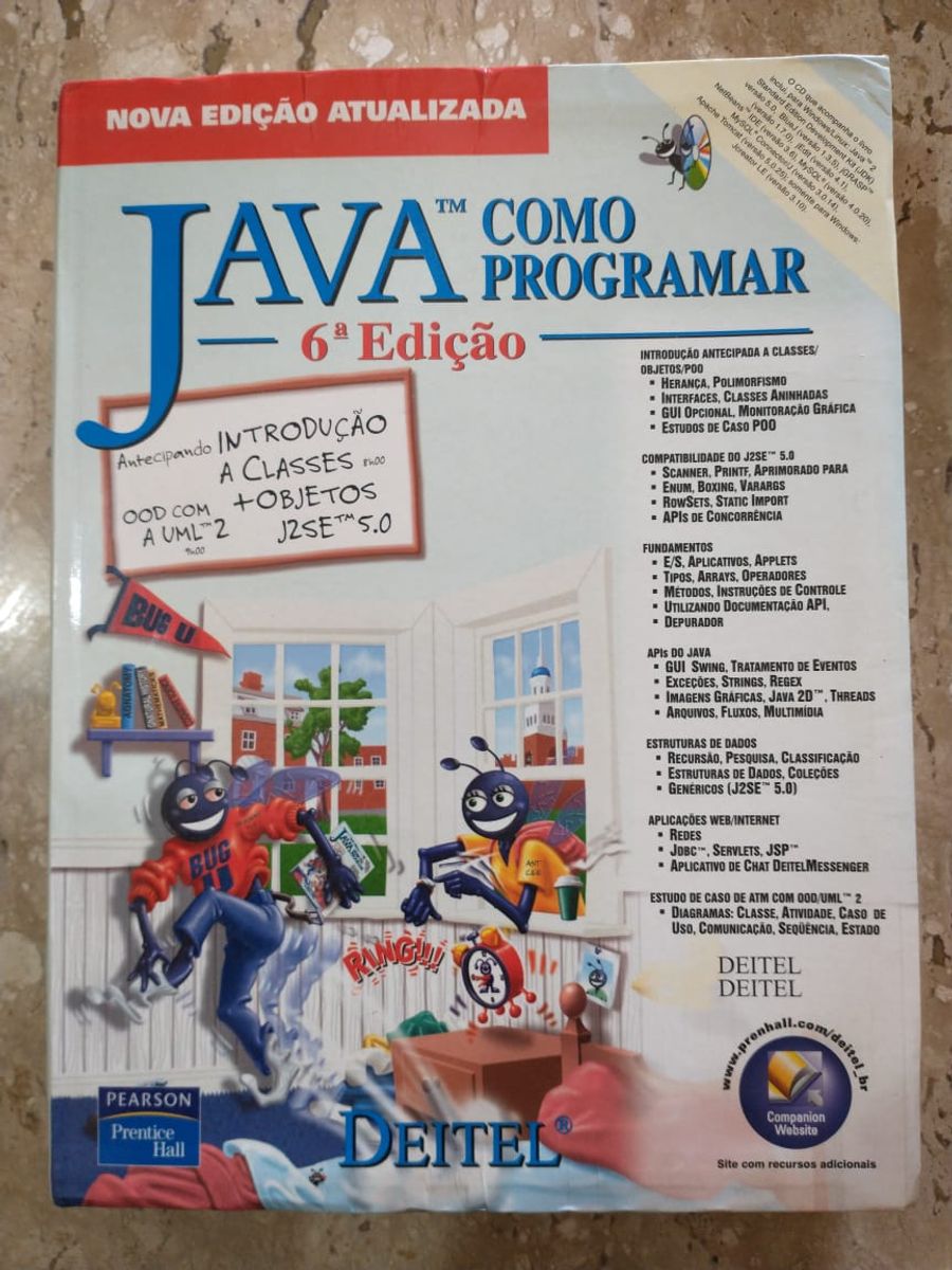 Java Como Programar | Livro Usado 58671946 | enjoei