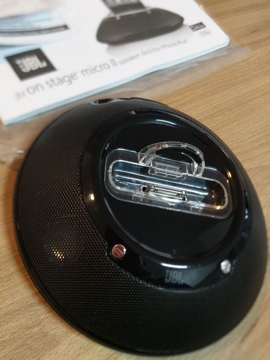 Jbl On Stage Micro Ii Dock Station | Iphone Jbl Usado 62837967 | enjoei