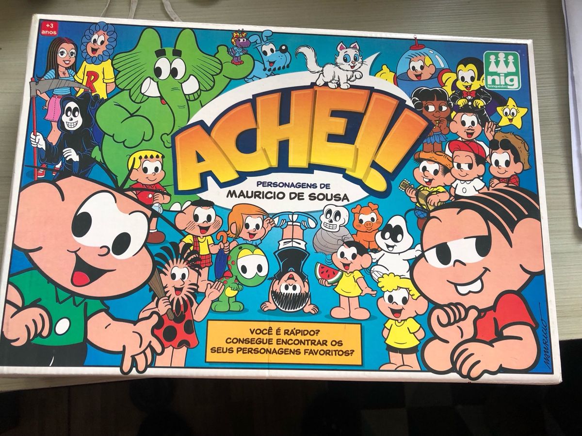 Jogo Achei Turma da Monica | Brinquedo Nig Usado 87134160 | enjoei