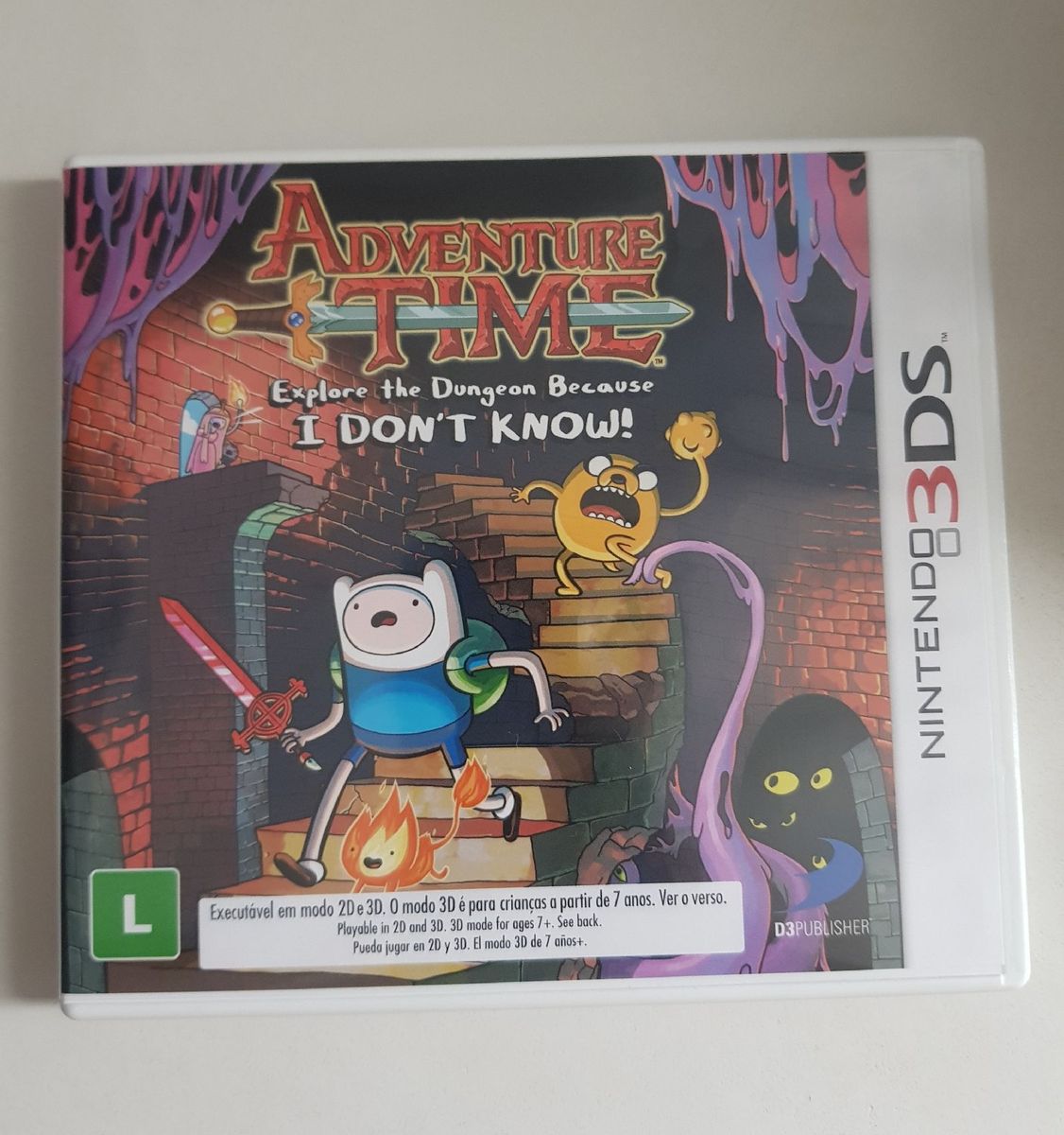 Jogo Adventure Time Nintendo 3ds | Jogo de Computador Nintendo Usado ...