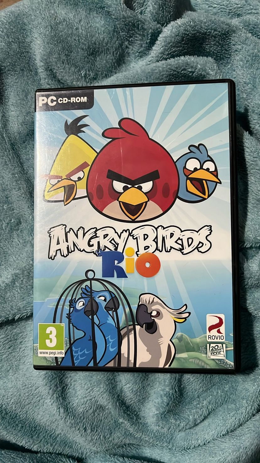 Jogo Angry Birds Rio Pc Cd-rom | Livro Usado 92483639 | enjoei