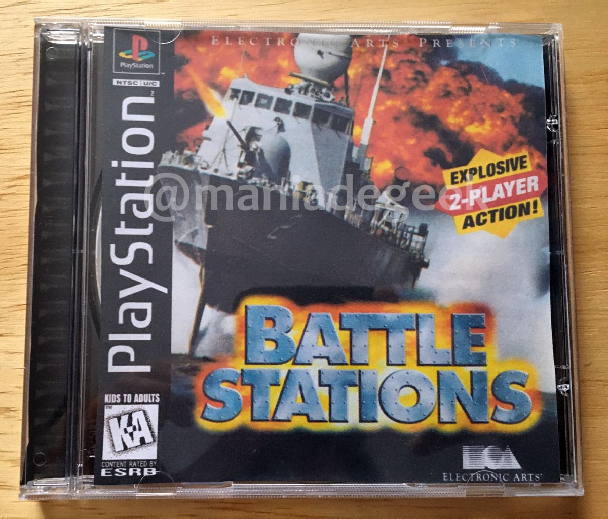 Jogo Battle Stations para Play 1 Psone Ps1 | Jogo de Videogame Nunca ...