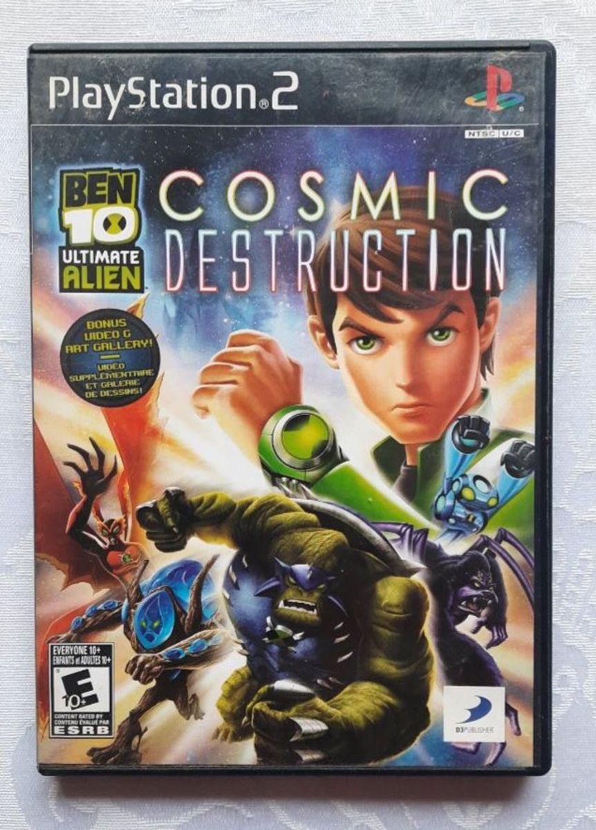 Jogo Ben 10: Ultimate Alien Cosmic Destruction - Ps2 Original | Jogo de ...