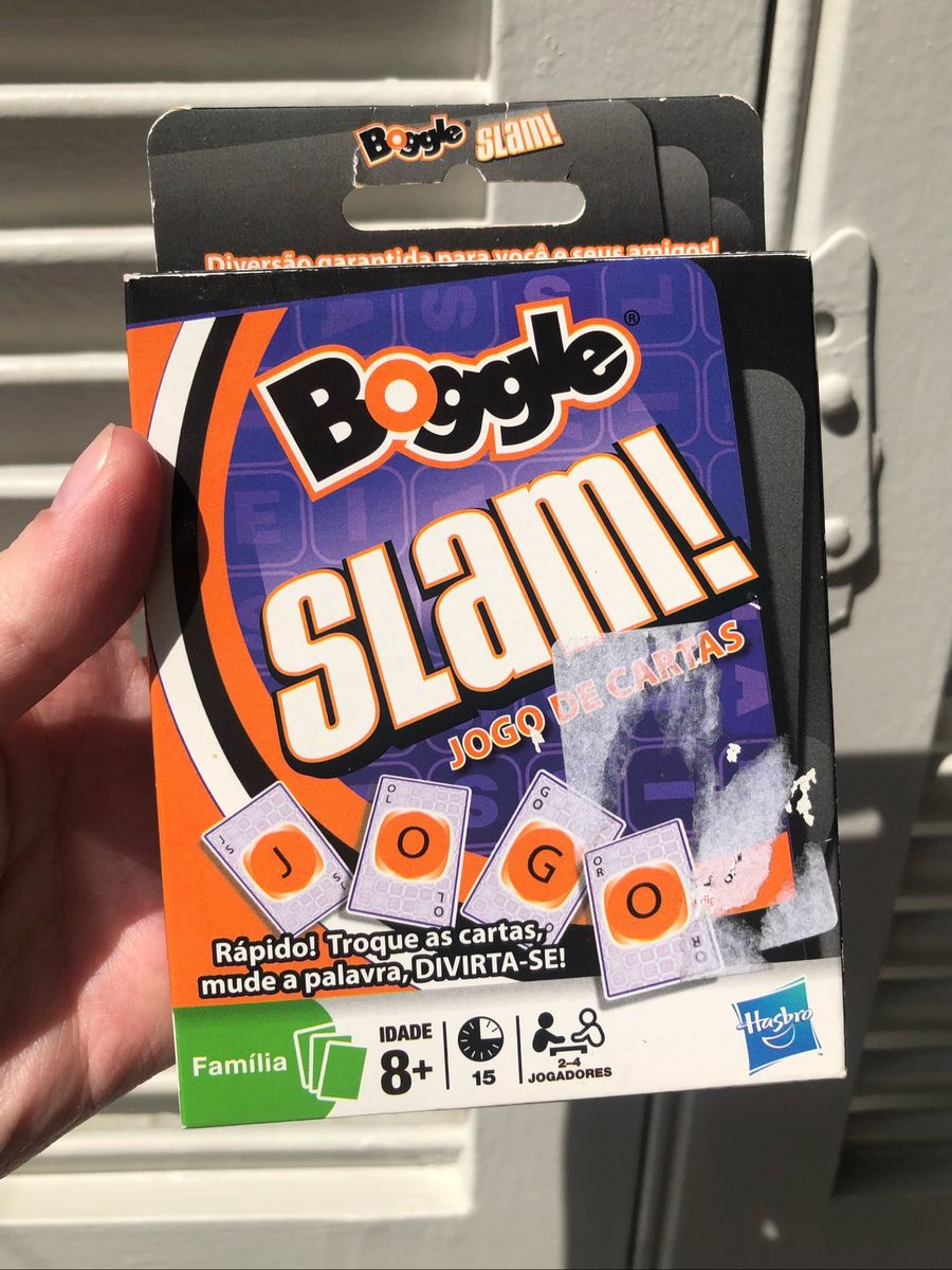 Jogo Boggle Slam - Hasbro | Jogo de Tabuleiro Hasbro Usado 46479084 ...