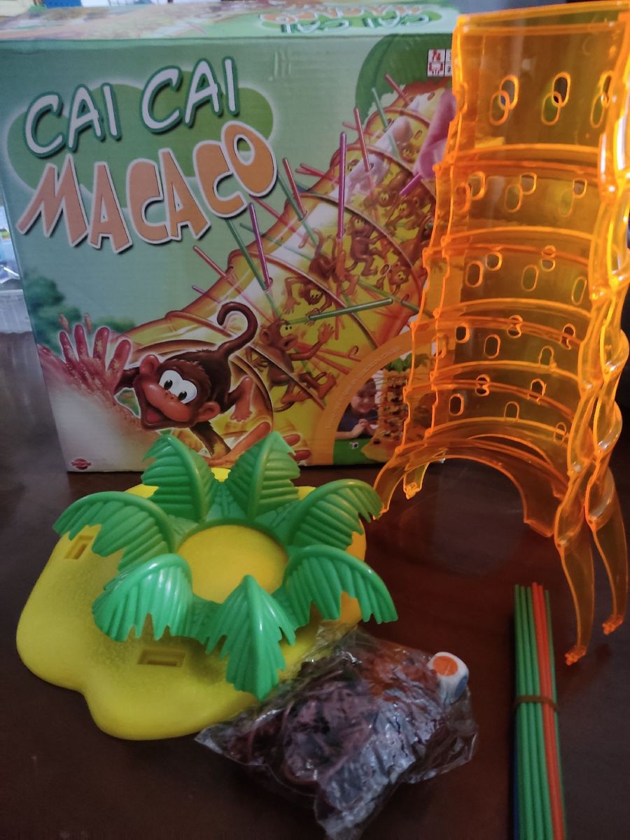 Jogo Cai Cai Macaco +3 Anos | Brinquedo Shawn Usado 70294372 | enjoei