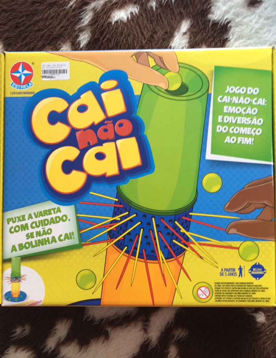 Jogo Cai Não Cai | Brinquedo Estrela Nunca Usado 21725985 | enjoei
