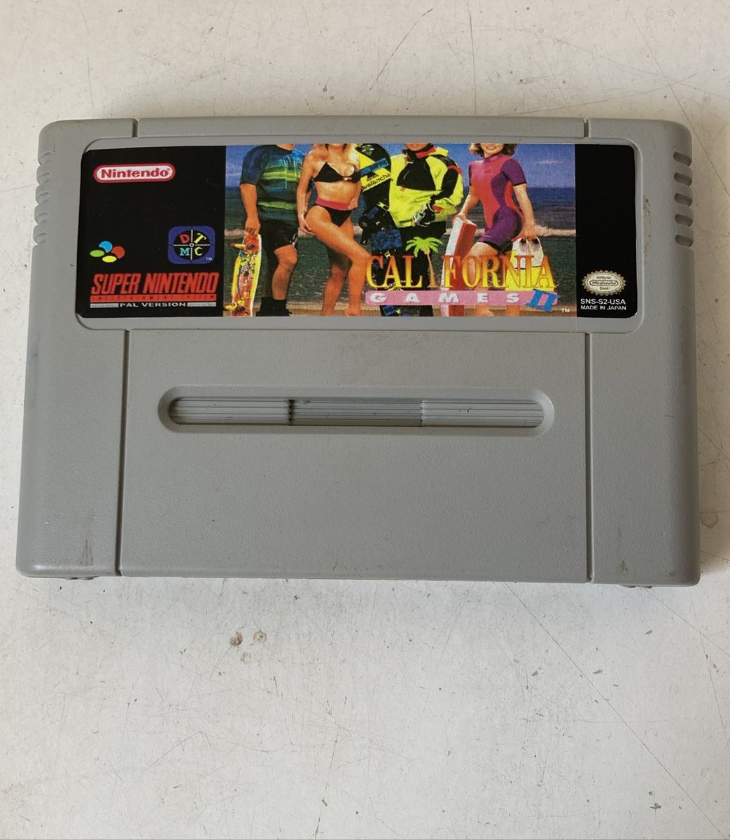 Jogo California Games 2 Super Nintendo | Jogo de Videogame Nintendo ...