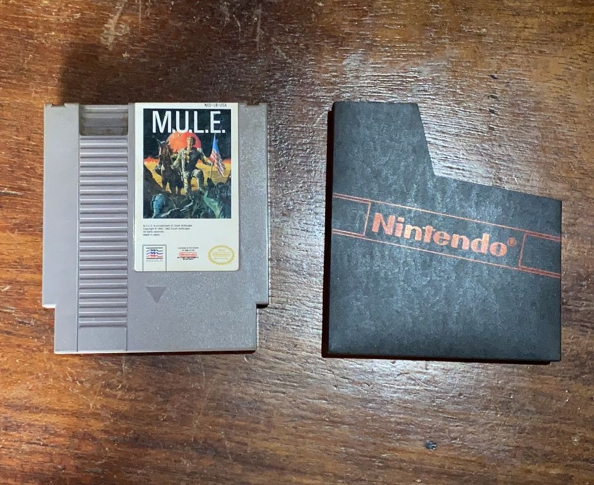 Jogo Cartucho Nintendo Nes Mule | Jogo de Videogame Nintendo Nunca ...