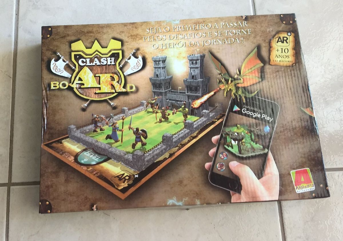Jogo Clash Board | Brinquedo Algazarra Usado 47944552 | enjoei