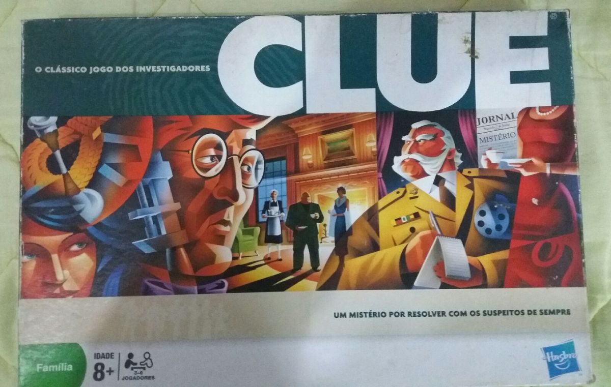 Jogo Clue Família | Item Infantil Hasbro Usado 74781924 | enjoei