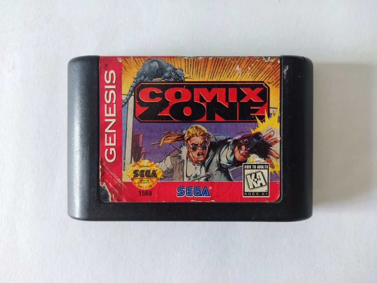 Jogo Comix Zone Original Mega Drive | Jogo de Videogame Sega Usado ...