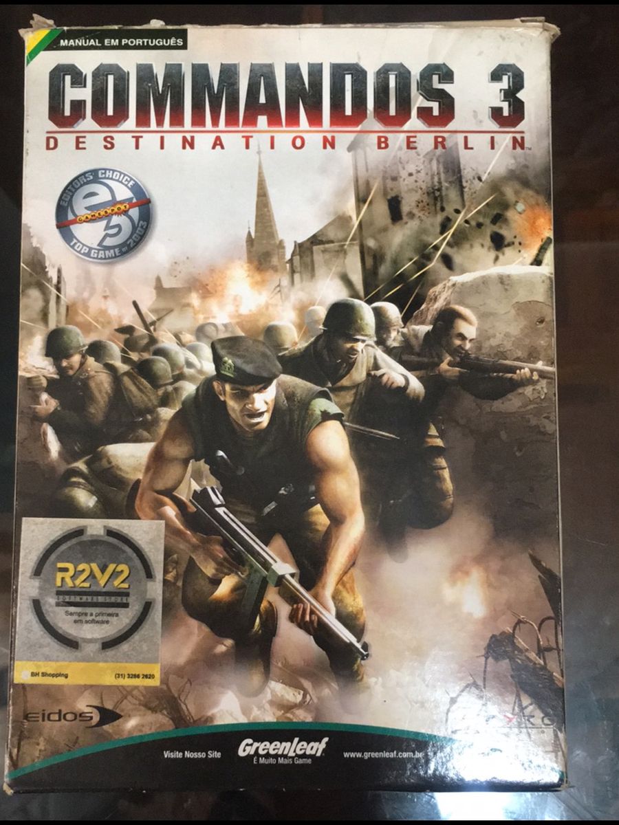 Jogo Commandos 3 para Pc | Jogo de Videogame Pc Usado 66999307 | enjoei