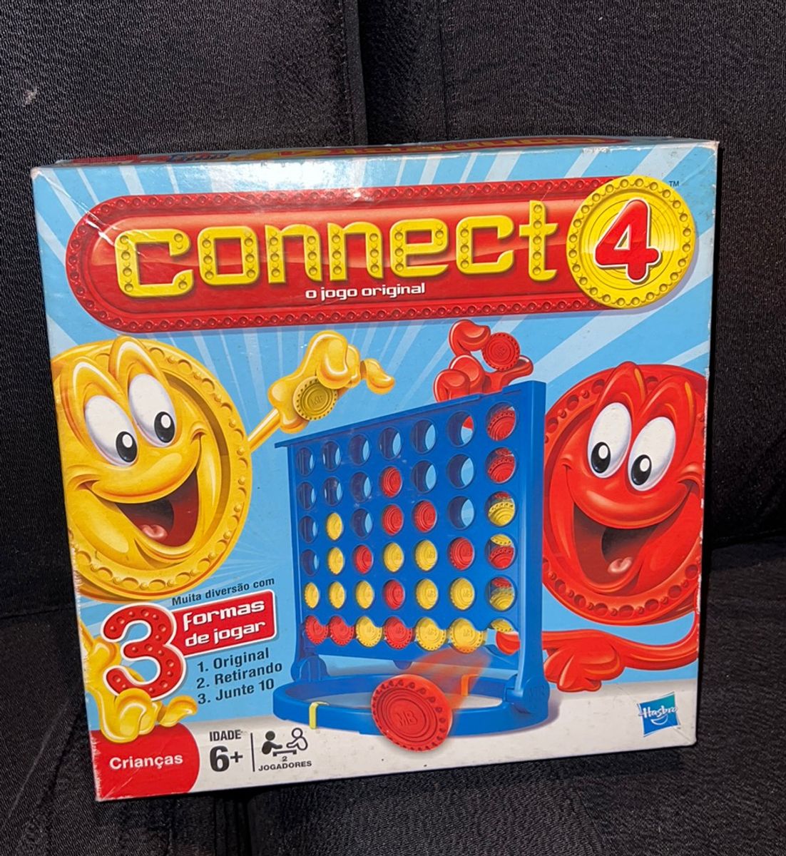 Jogo Connect 4 | Jogo de Tabuleiro Hasbro Usado 80704117 | enjoei