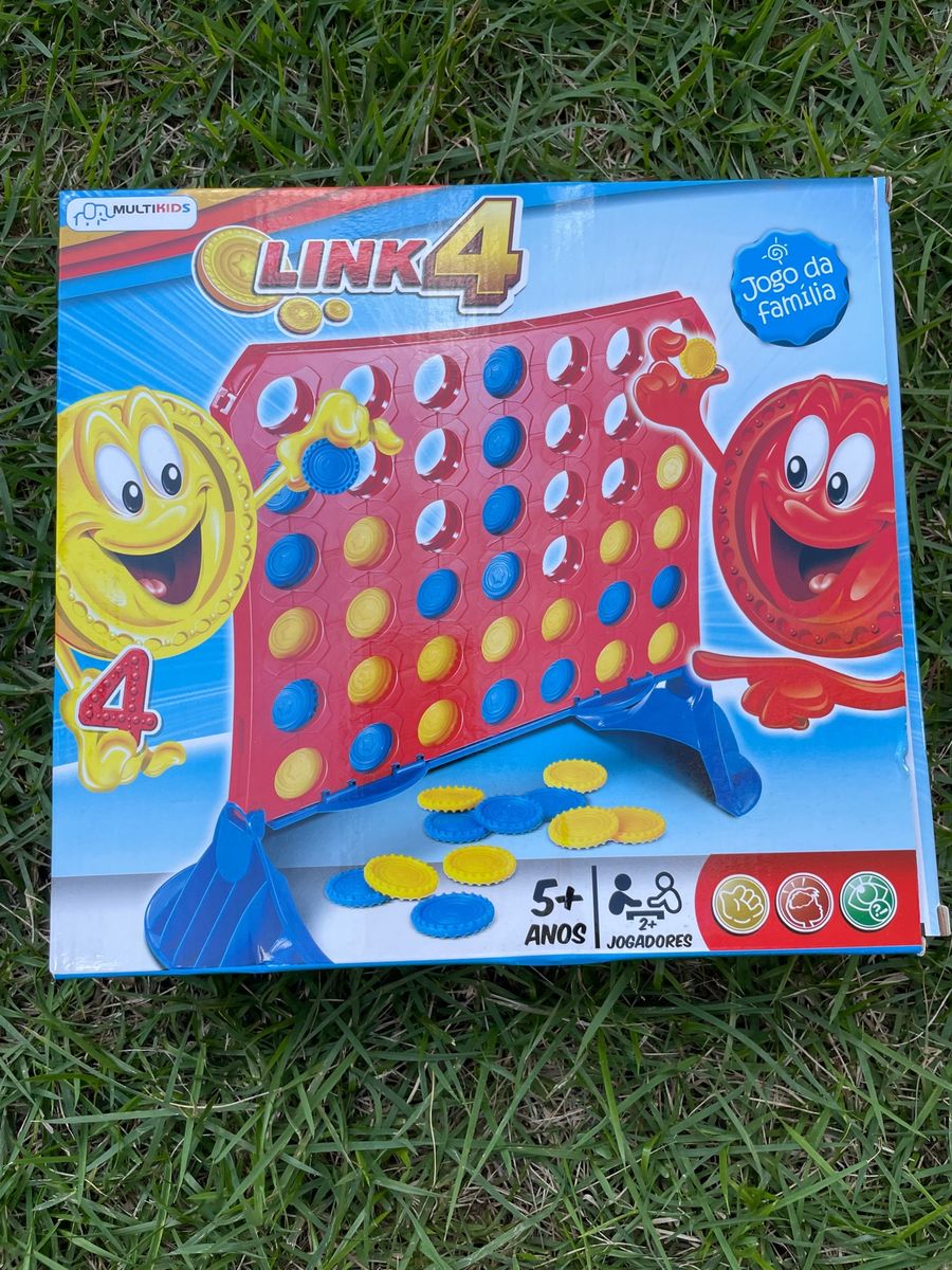 Jogo Connect Game Link 4 Multikids | Brinquedo Multikids Nunca Usado ...