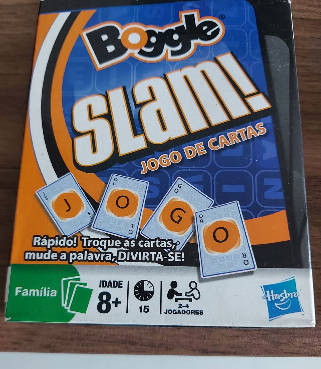 Jogo de Cartas - Boggle Slam! (novinho, Nunca Usado) | Jogo de Tabuleiro Hasbro Usado 74912245 ...