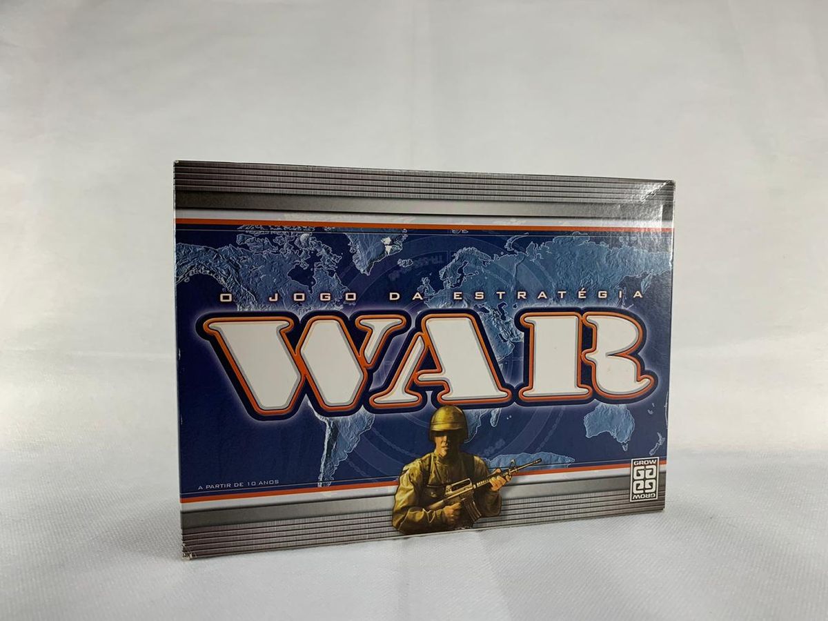Jogo de Estratégia War - Grow (versão Mini) | Brinquedo Grow Usado ...