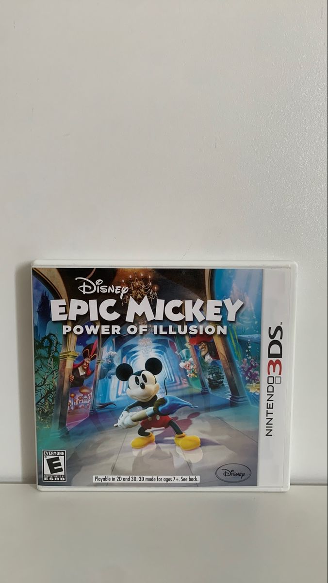 Jogo de Nintendo 3ds Disney Epic Mickey Power Of Illusion | Mouse p ...
