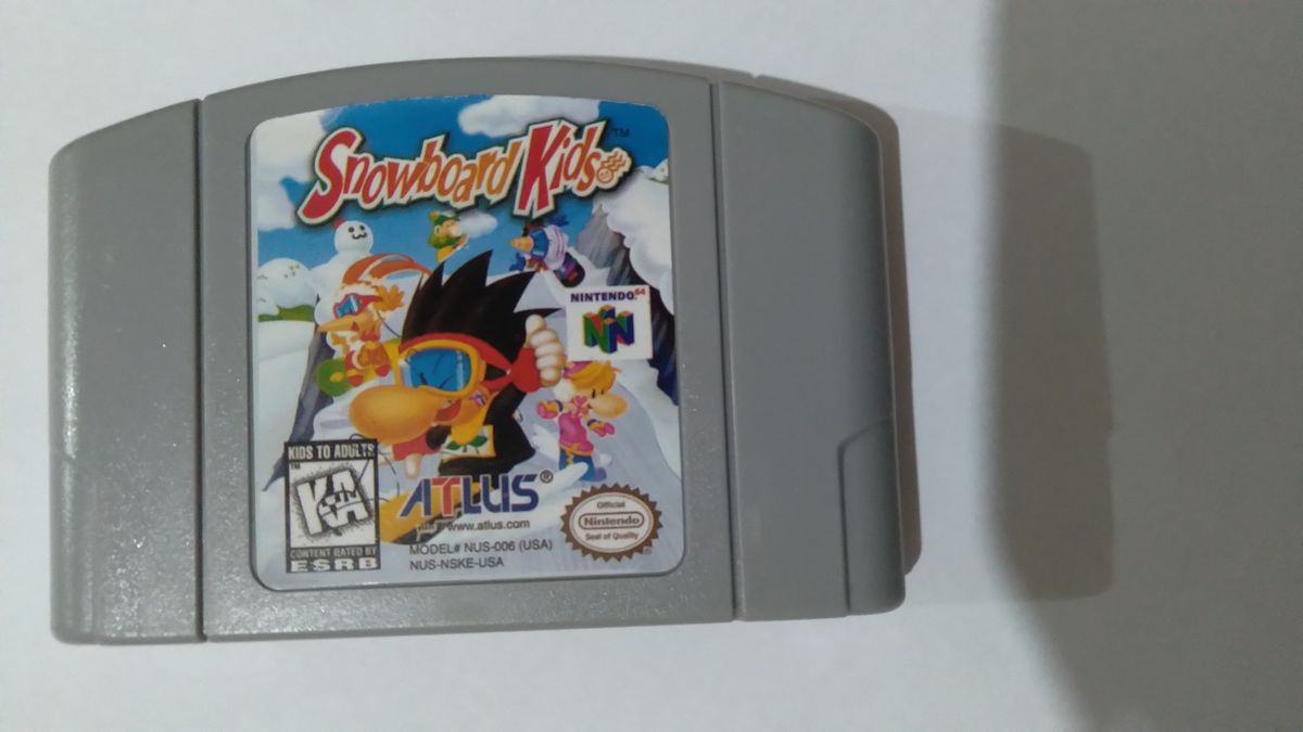 Jogo de Nintendo 64 - Kids -novo - Importado - Similar ( Paralelo ...