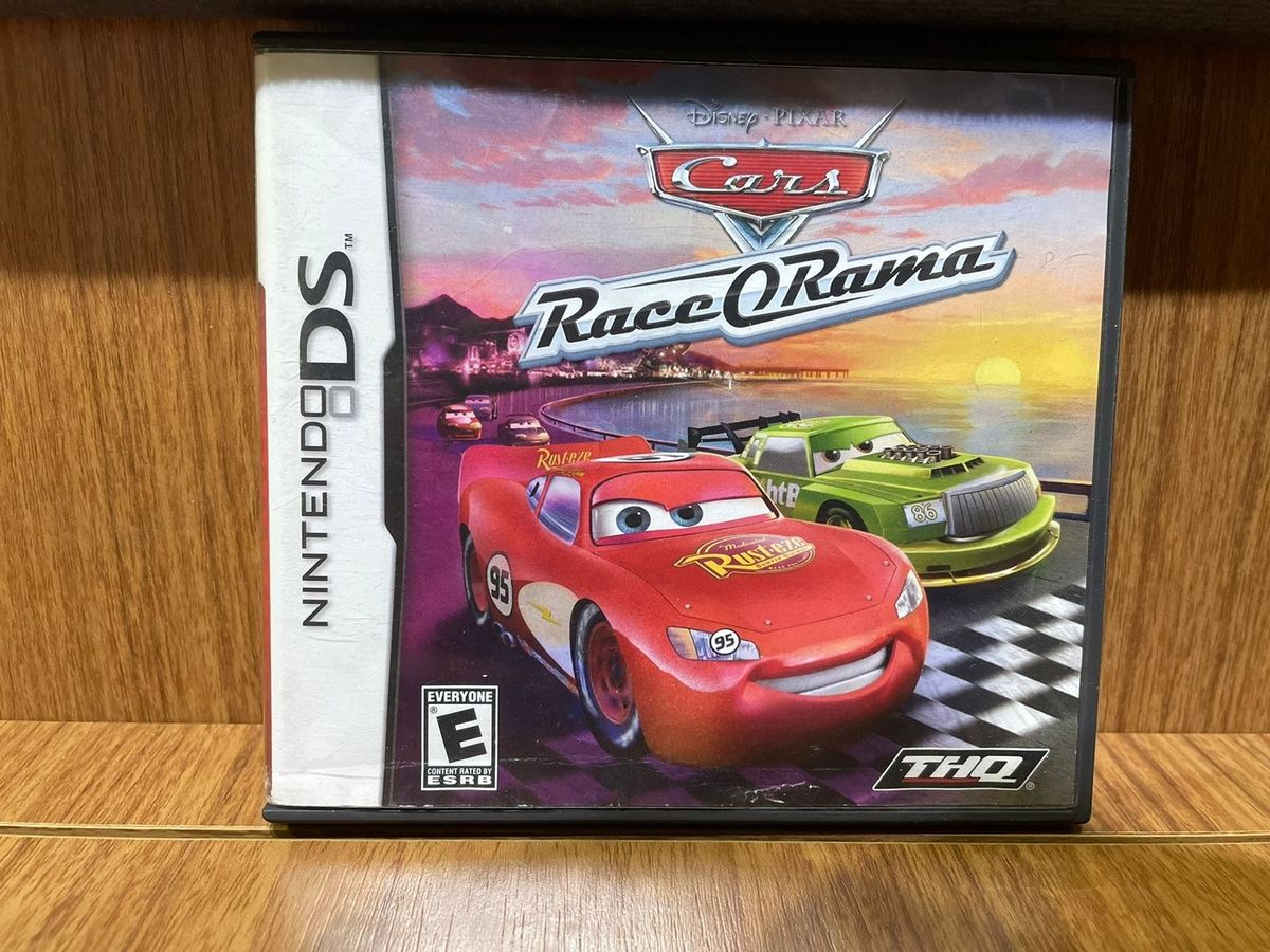 Jogo de Nintendo Ds Cars Race-o-rama Novo, Original, Raro com Manual ...