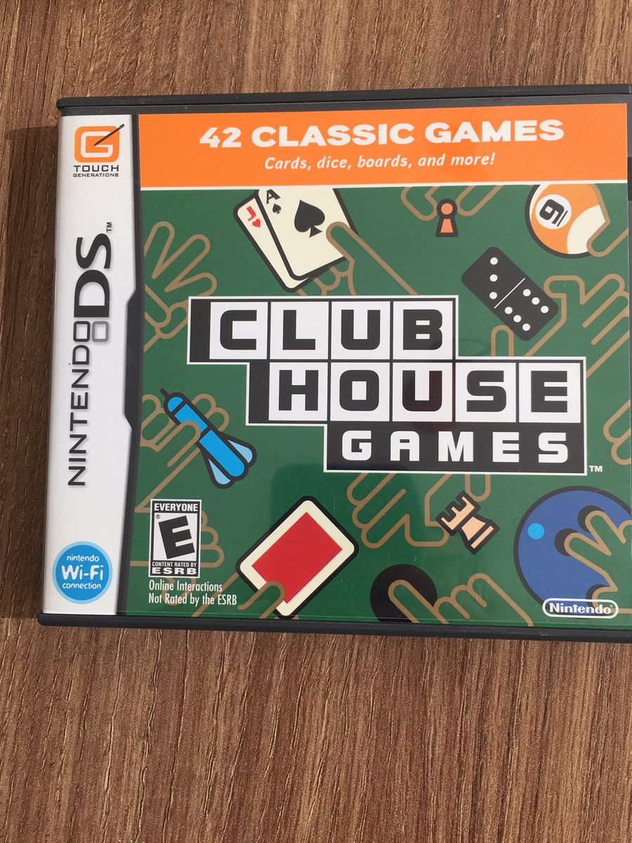Jogo de Nintendo Ds Club House com 42 Jogos Original | Brinquedo ...
