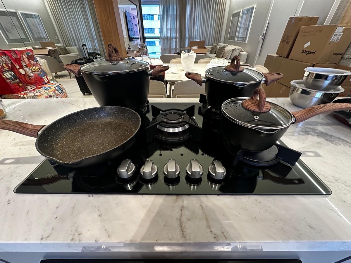 Jogo de Panelas | Móvel de Cozinha Camicado Usado 111111222 | enjoei