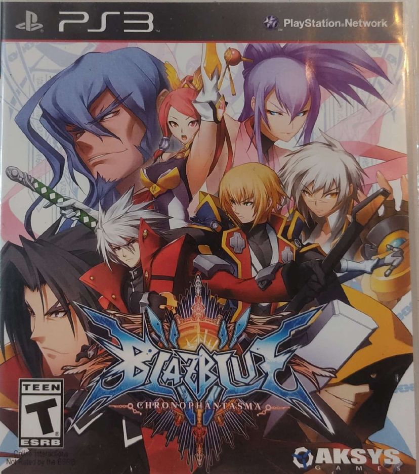 Jogo de Ps3 - Blazblu: Chronophantasma | Jogo de Videogame Aksys Usado ...