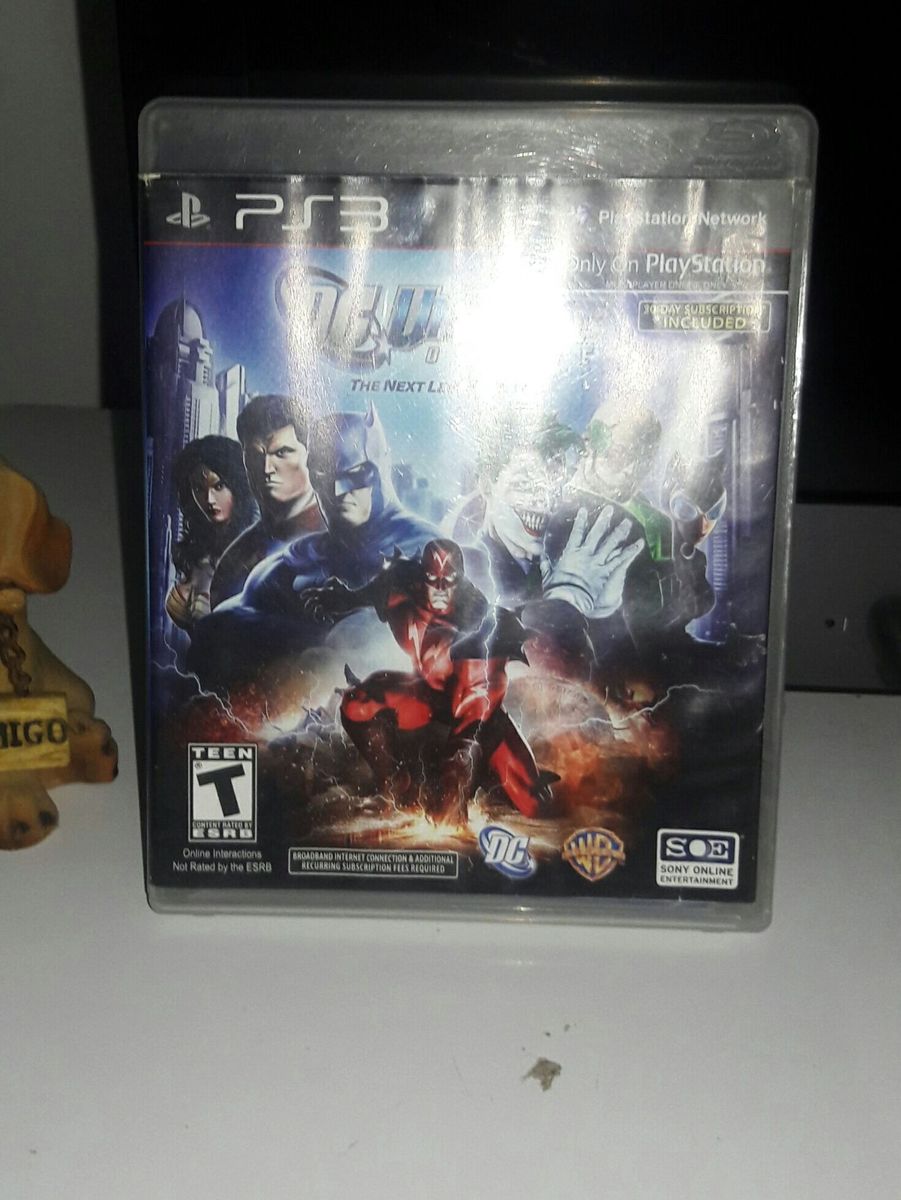 Jogo de Ps3 da Dc Universe | Jogo de Videogame Jogo De Ps3 Usado ...