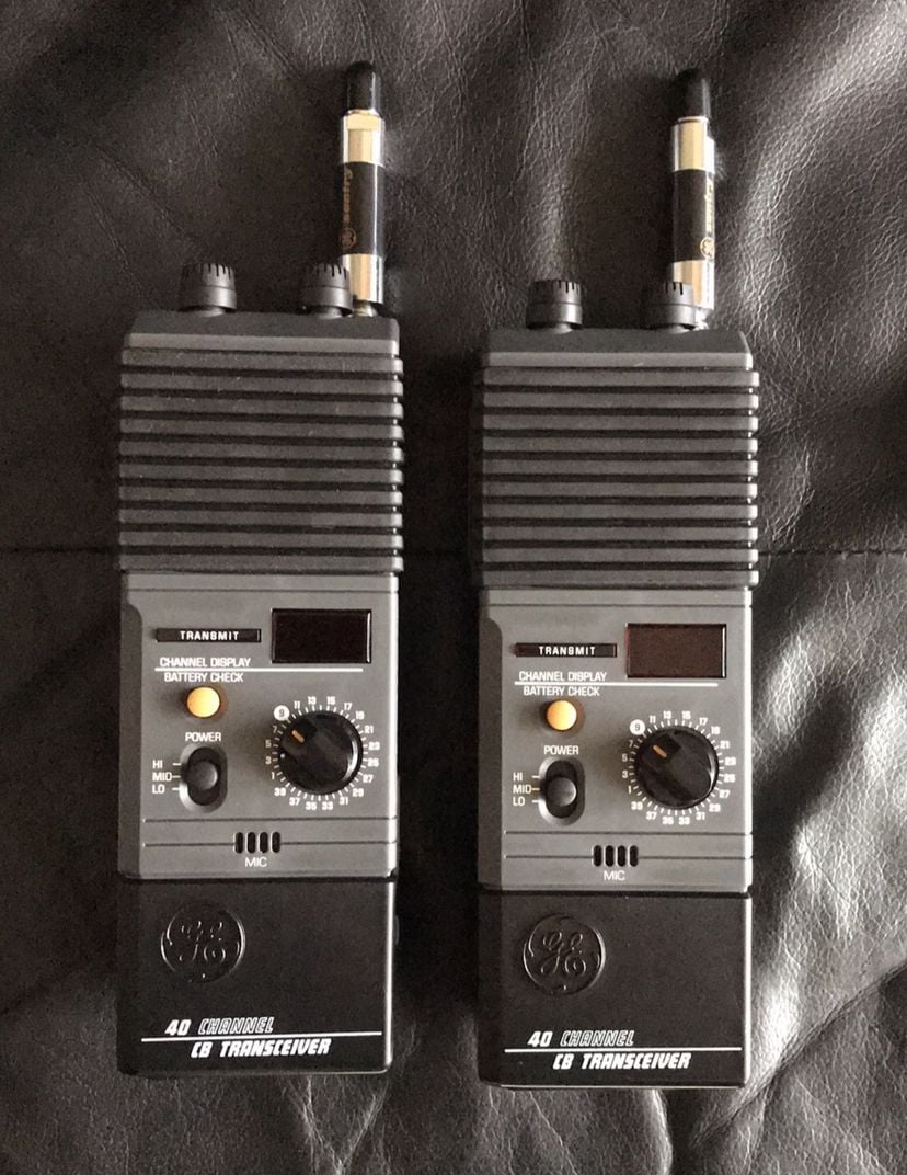 Jogo de Rádios Ge 40 Channel Transceiver Handheld Cb 3-5979 | Item Info ...