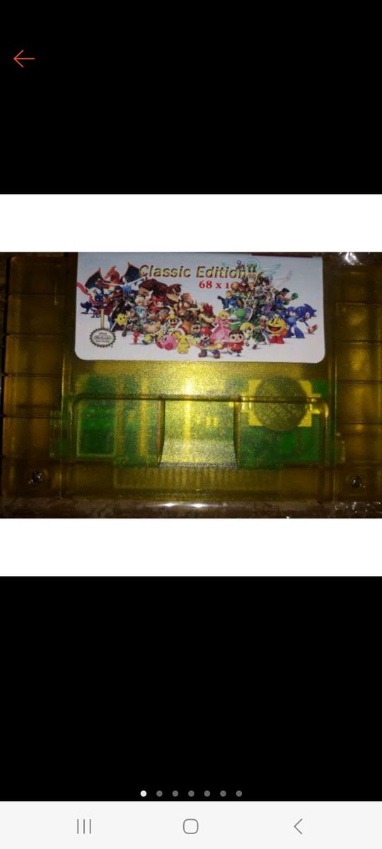 Jogo de Super Nintendo 68 em 1 | Produto Masculino Video Game Usado ...