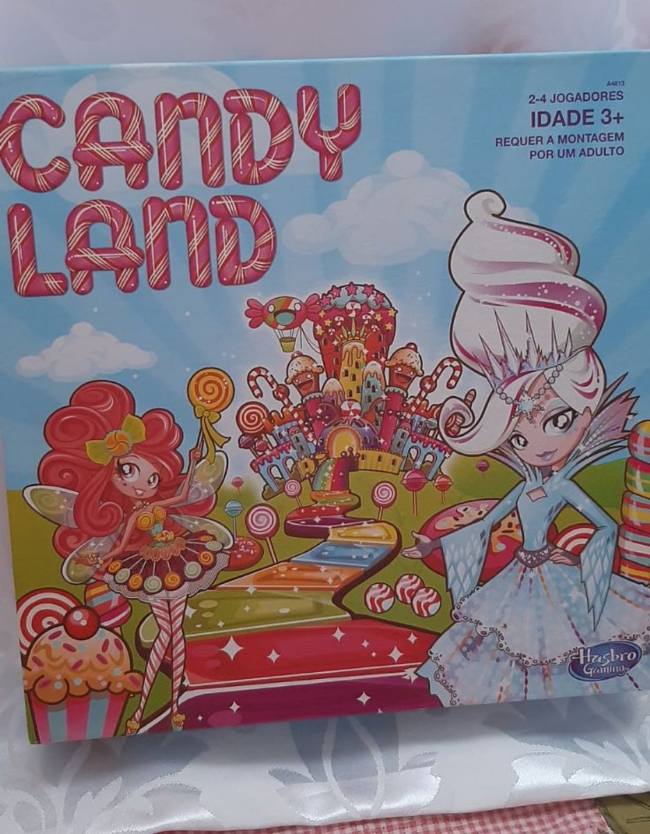 Jogo de Tabuleiro Candy Landy Hasbro Idade +3 | Brinquedo Toyster Usado ...