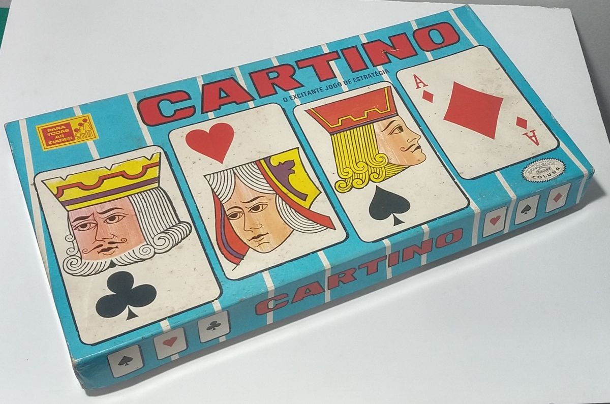 Jogo de Tabuleiro Cartino | Jogo de Tabuleiro Raro Jogo Vintage Usado ...