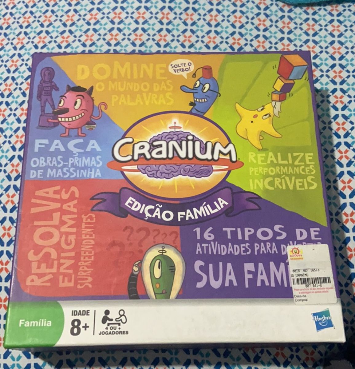 Jogo de Tabuleiro Cranium | Jogo de Tabuleiro Hasbro Usado 75414340 ...