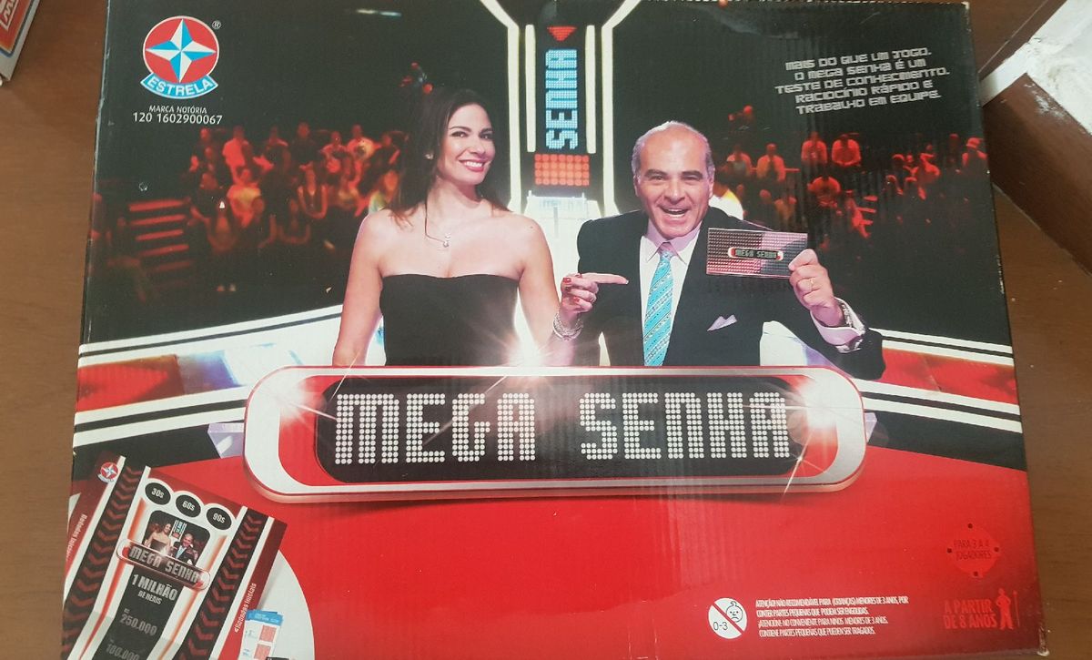 Jogo de Tabuleiro Mega Senha | Jogo de Tabuleiro Estrela Usado 78531025 ...