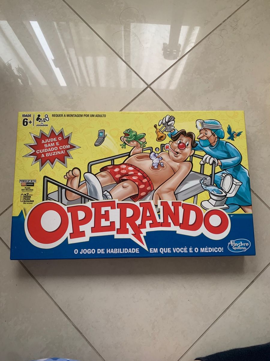 Jogo de Tabuleiro Operando | Jogo de Tabuleiro Hasbro Usado 86333728 ...