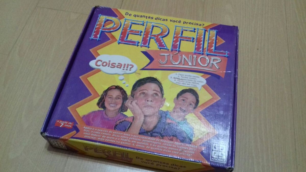 Jogo de Tabuleiro Perfil Junior | Jogo de Tabuleiro Grow Usado 25732086 ...