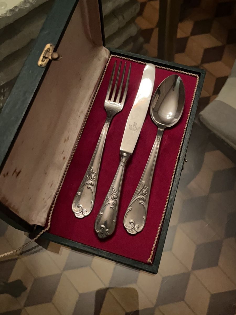 Jogo de Talheres | Móvel de Antiquário Prata Usado 74942035 | enjoei