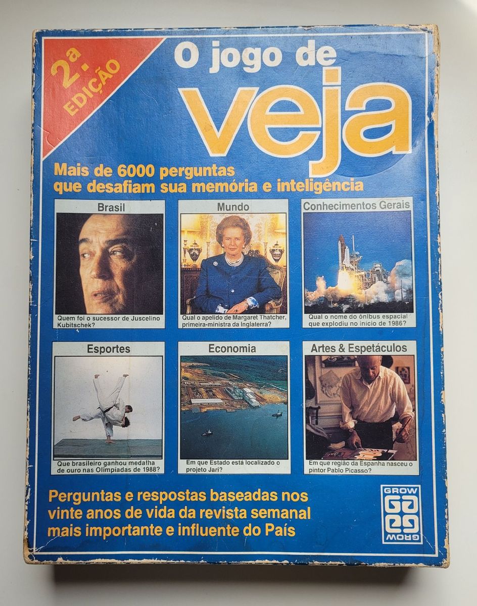 Jogo de Veja Antigo Marca Grow - Completo Muito Conservado | Produto ...
