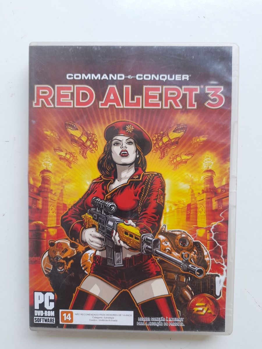 Jogo de Videogame para Pc ( Command & Conquer: Red Alert 3 ) | Jogo de Videogame Elettonic Arts ...