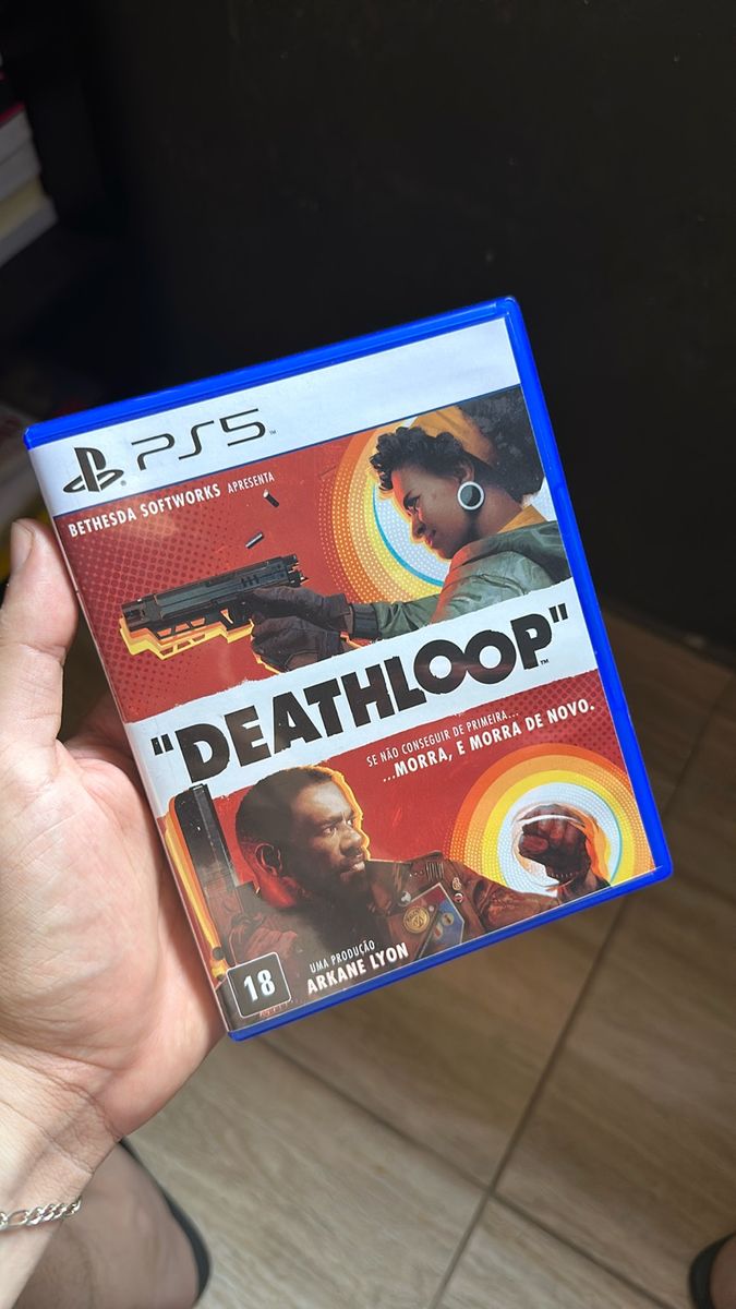 Jogo Deathloop Ps5 | Jogo de Videogame Ps5 Usado 94289879 | enjoei