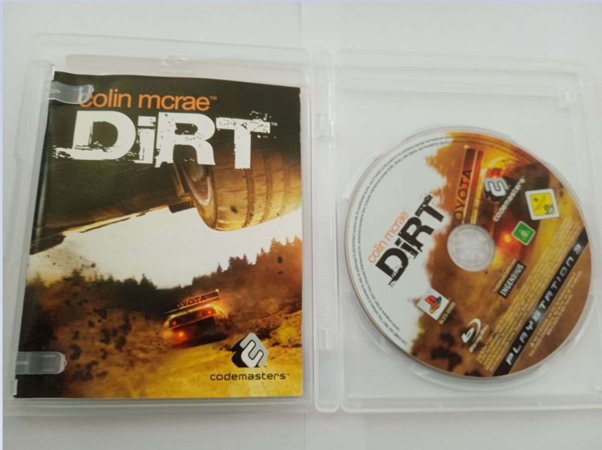 Jogo Dirt 1 Ps3 - sem Encarte - com Manual - Game Mídia Física Usado ...