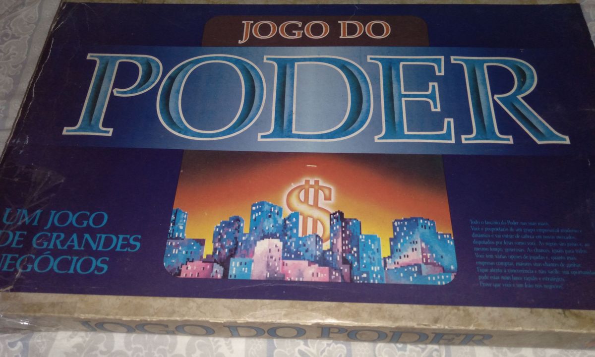 Jogo do Poder da Grow Antigo | Brinquedo Usado 77398795 | enjoei