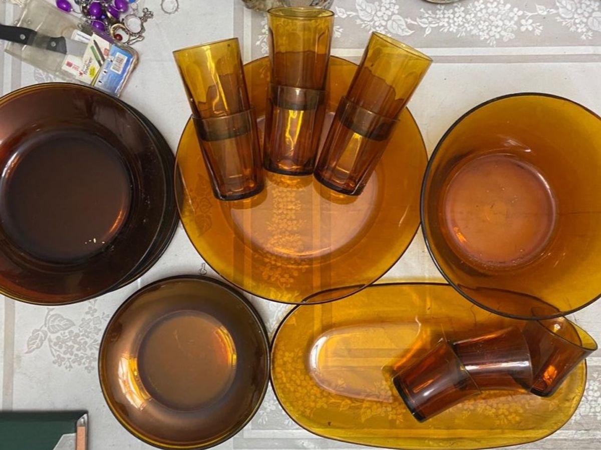 Jogo Duralex | Móvel de Cozinha Duralex Usado 56095976 | enjoei